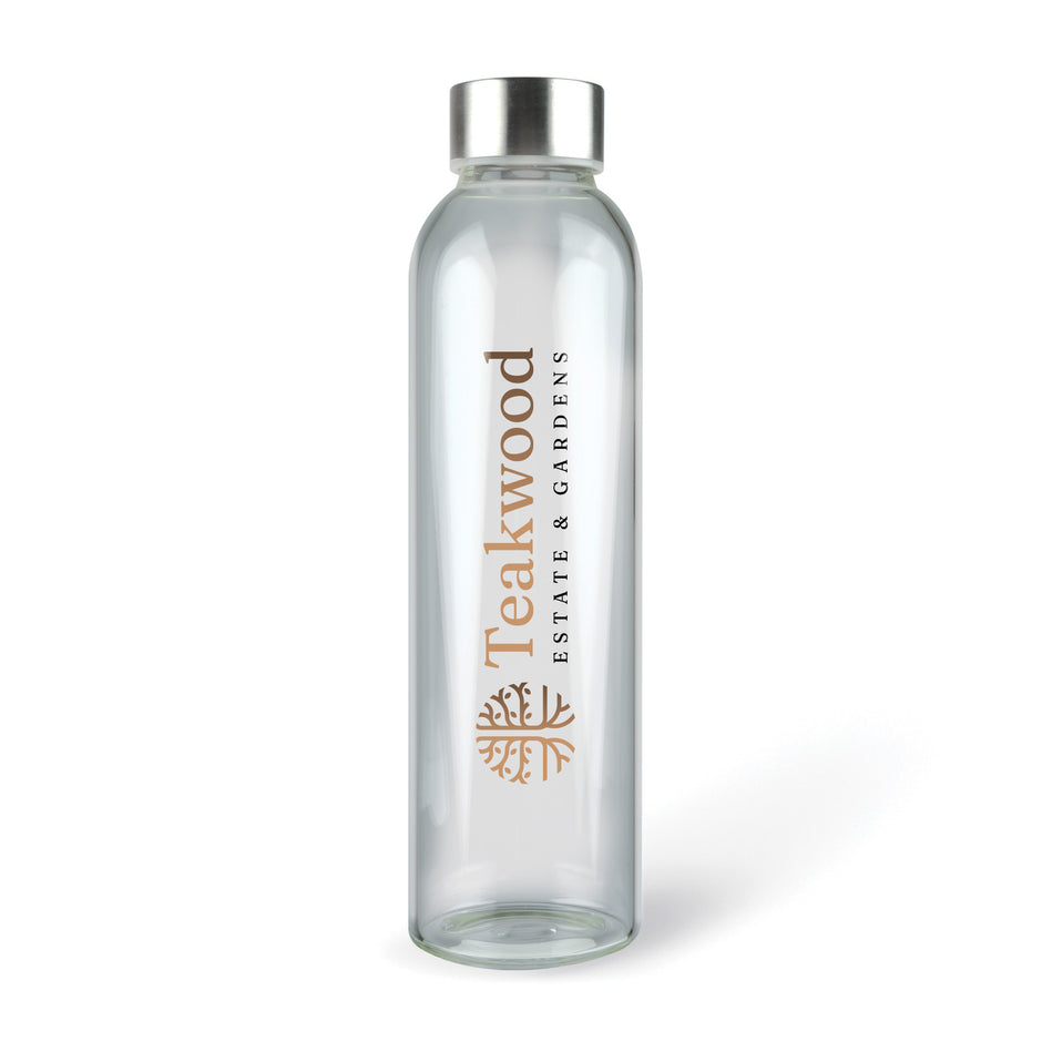 Custom Printed Capri 550ml Glass Bottle | Your Logo - Printed Cup ...