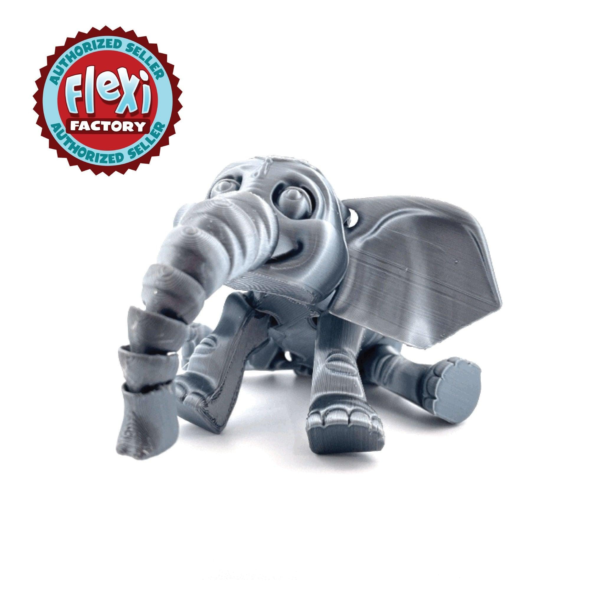 3D Printed Circus Elephant - Articulated Fidget Toy | Printibly