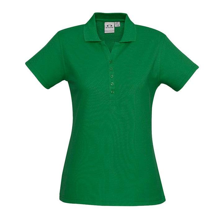 Custom Printed Biz Collection Ladies Crew Polo P400LS | Printibly